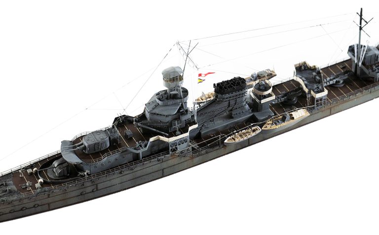 IJNLIGHt CRUISER YUBARI – GUNKANDO